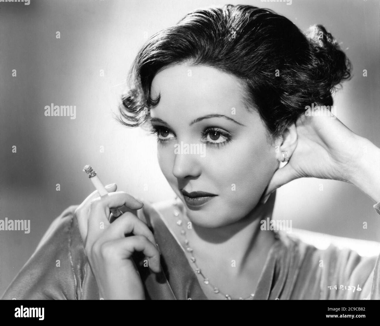 Girl smoking a cigarette Black and White Stock Photos & Images - Alamy