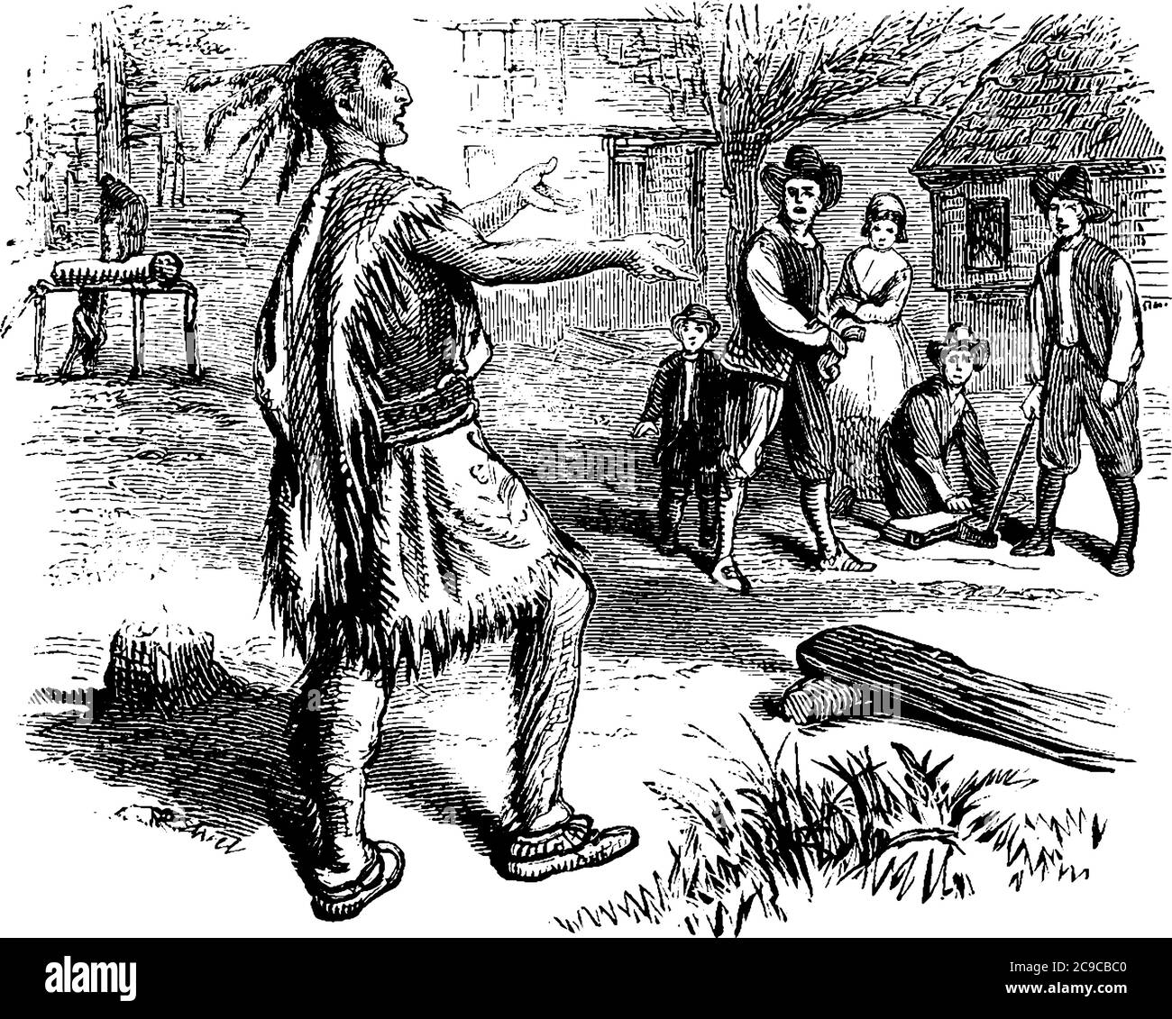 Native american americans Stock Vector Images - Alamy