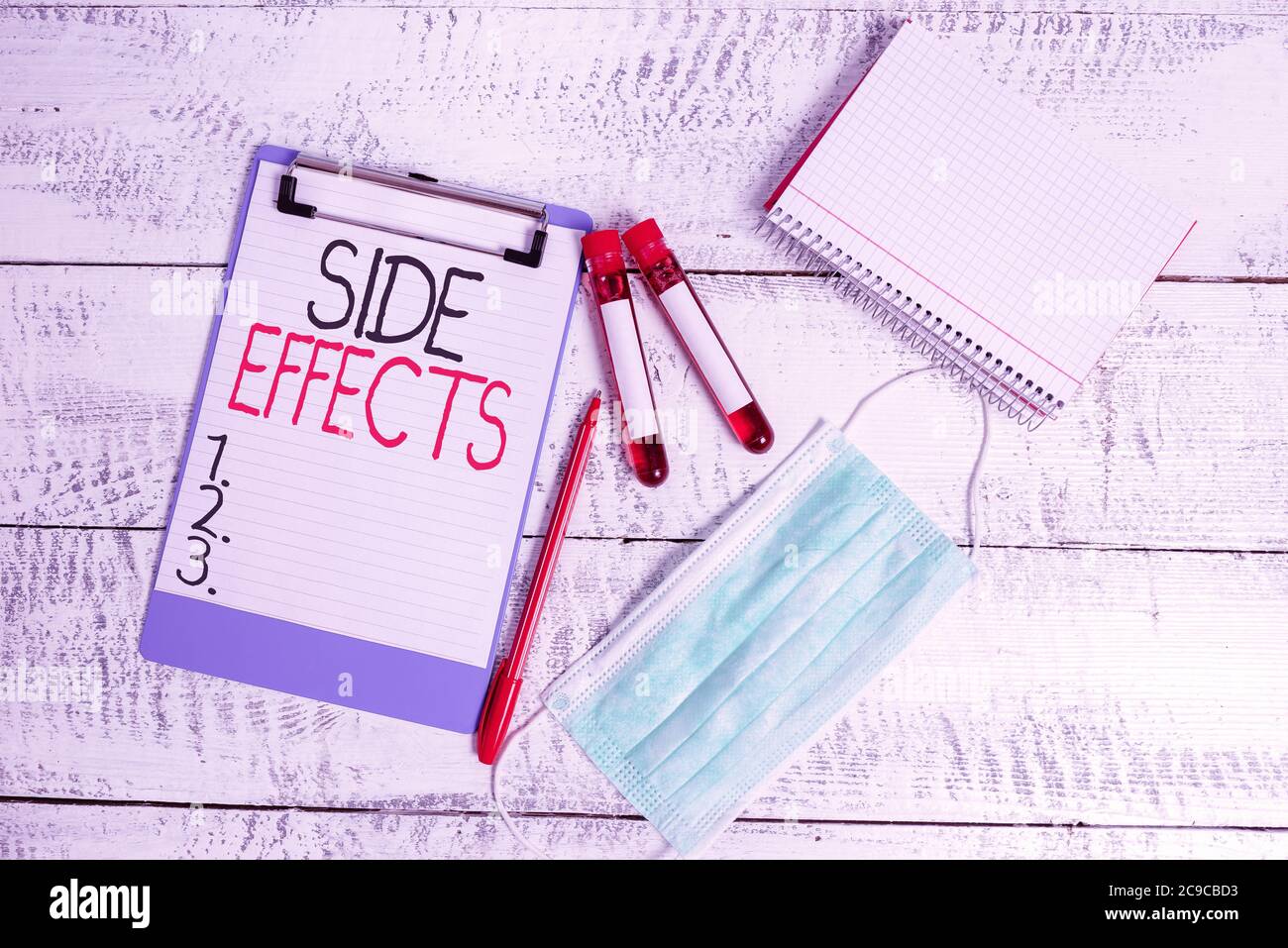 Conceptual hand writing showing Side Effects. Concept meaning Typically ...