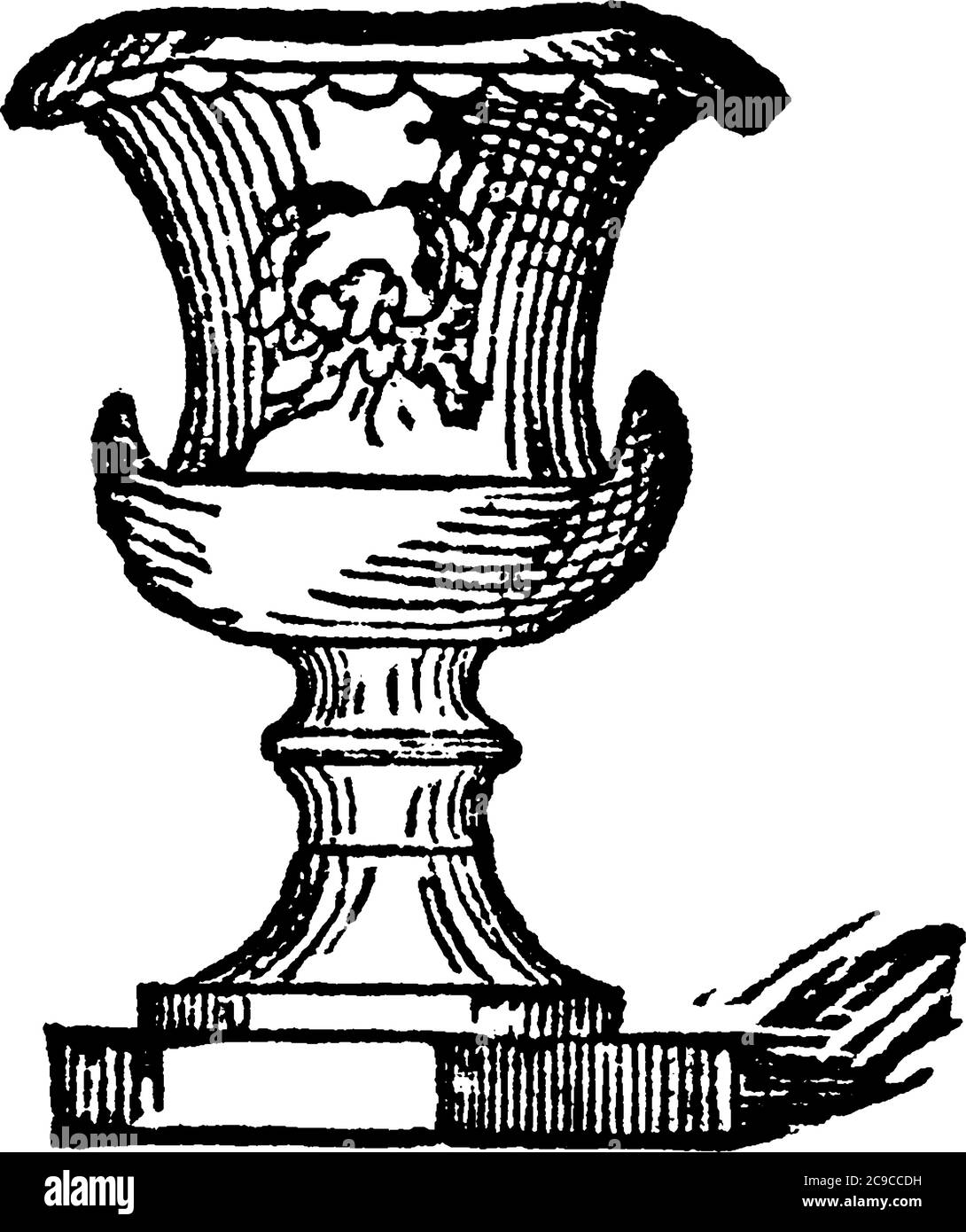 Beautiful vintage designs flowers Cut Out Stock Images & Pictures - Alamy