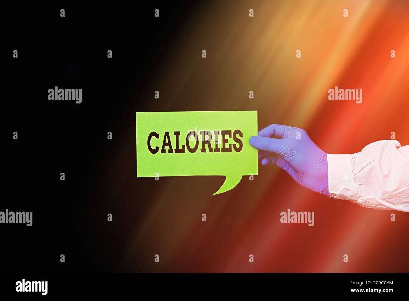 Word writing text Calories. Business photo showcasing an amount of food ...