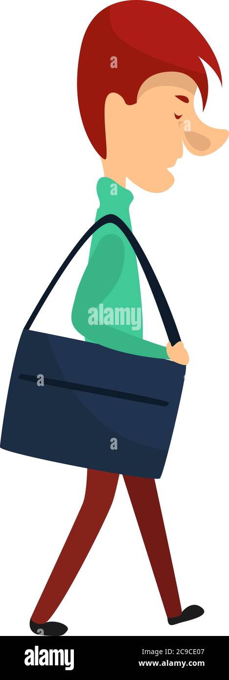 Man calm at work Stock Vector Images - Alamy