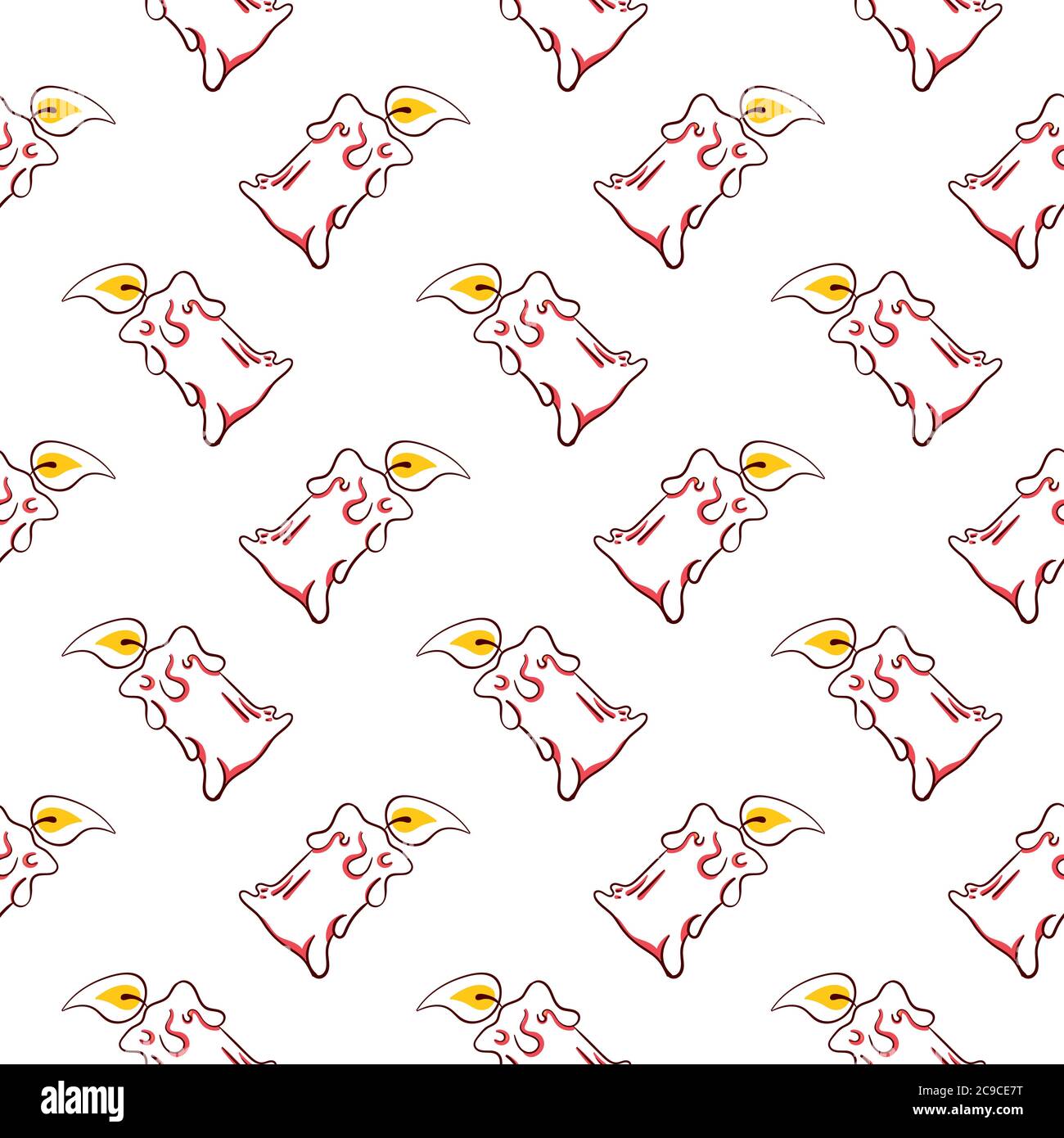 Happy birthday pattern seamless Stock Vector Images - Alamy