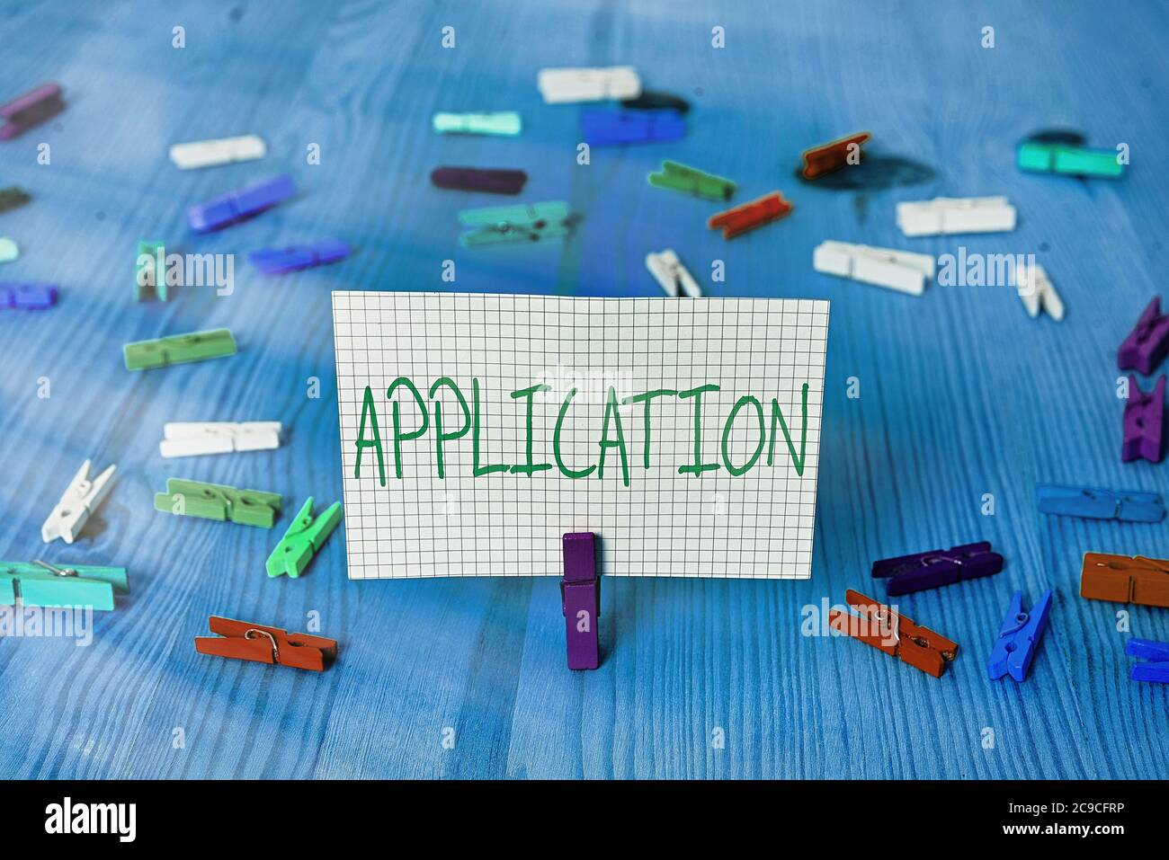 Conceptual Hand Writing Showing Application Concept Meaning Computer Program That Is Designed