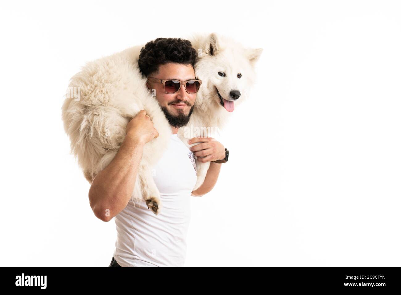 Samoyed Man High Resolution Stock Photography and Images - Alamy