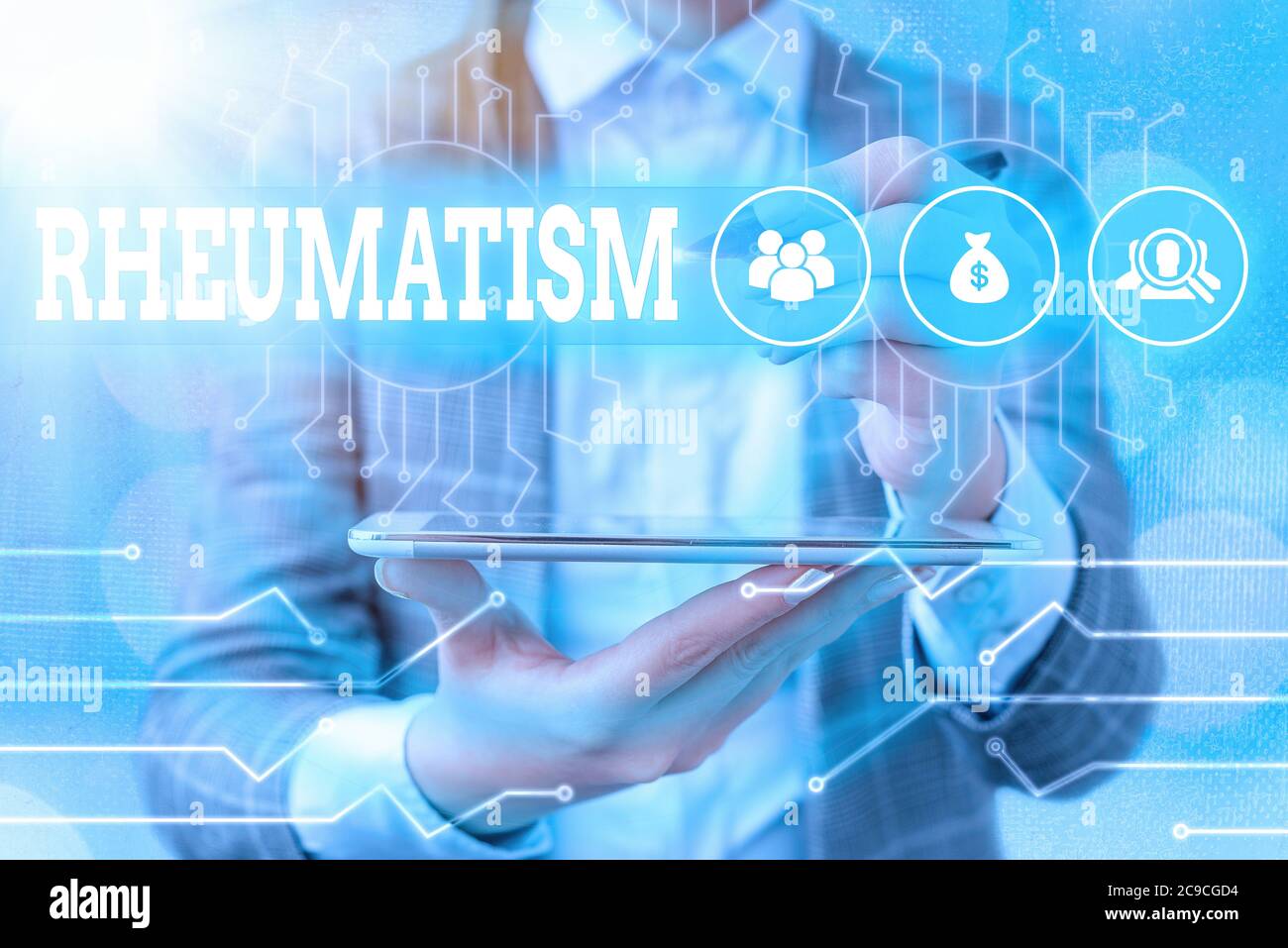 Text sign showing Rheumatism. Business photo text inflammation or pain ...