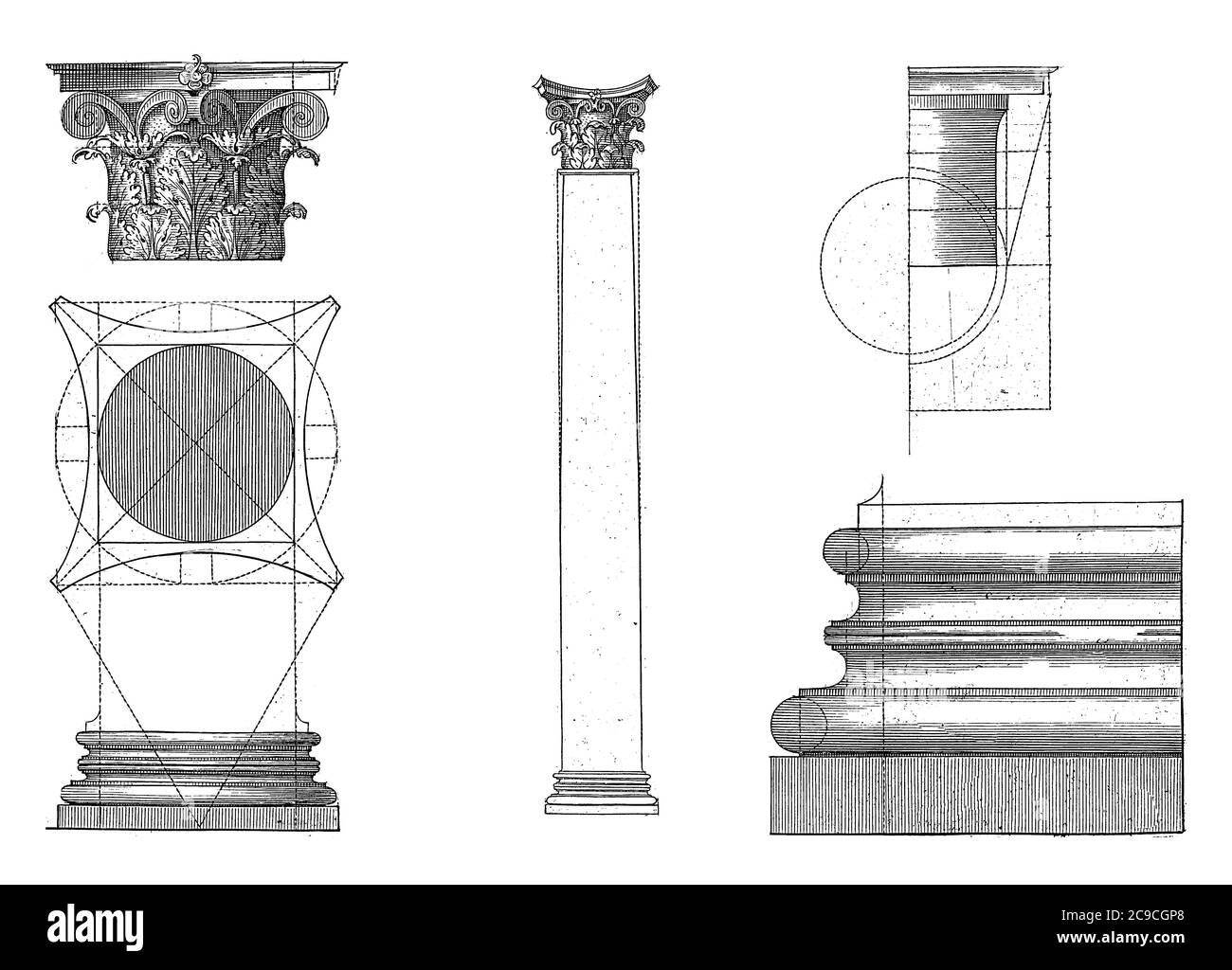 Corinthian building order, Hendrick Hondius (I), after Hans Vredeman de ...