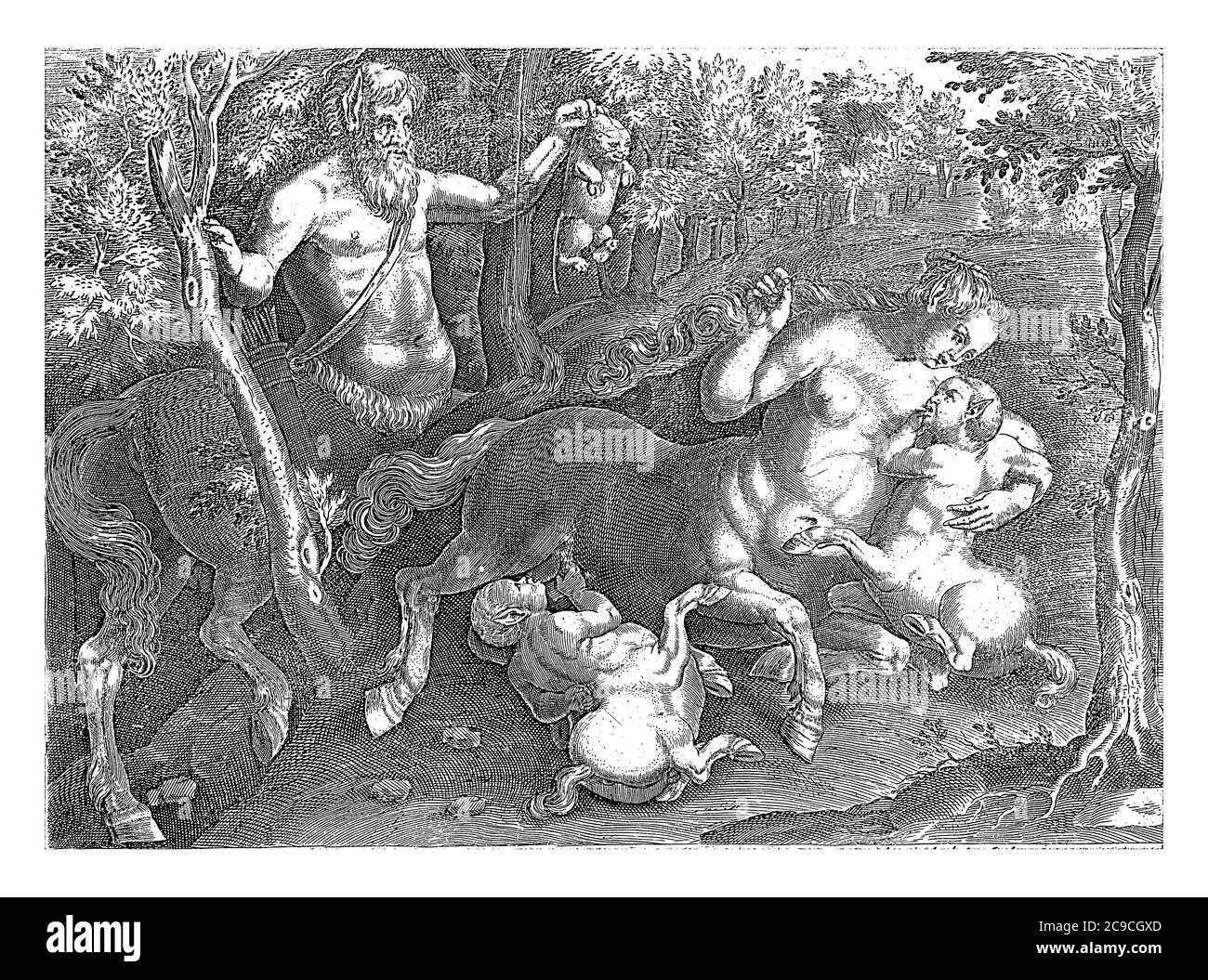 Female centaur engraving hi-res stock photography and images - Alamy