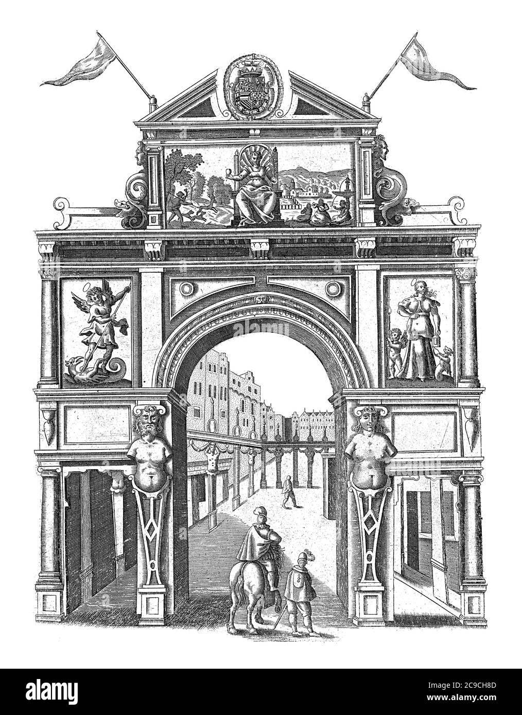 Brussels gate hi-res stock photography and images - Alamy