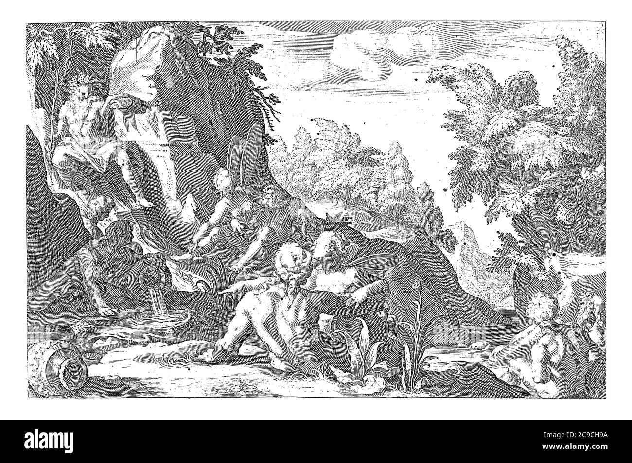 Rock art by the river Cut Out Stock Images & Pictures - Alamy