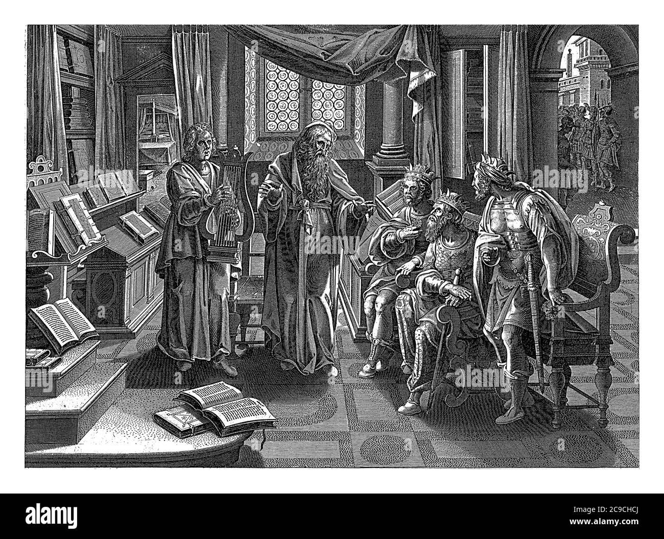 The kings of Israel, Judah and Edom ask the prophet Elisha for advice ...