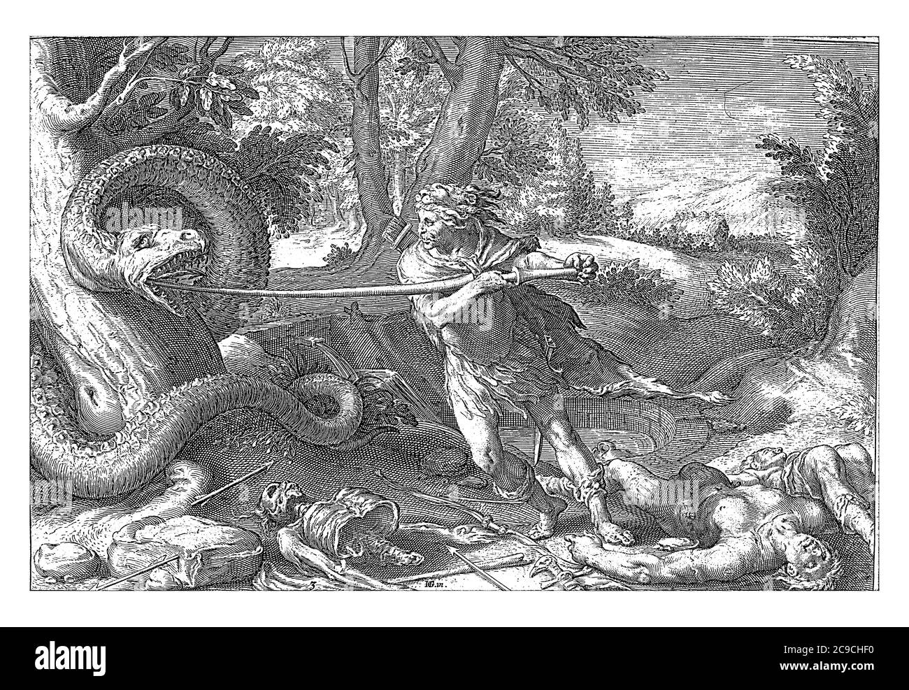 Cadmus dragon hi-res stock photography and images - Alamy