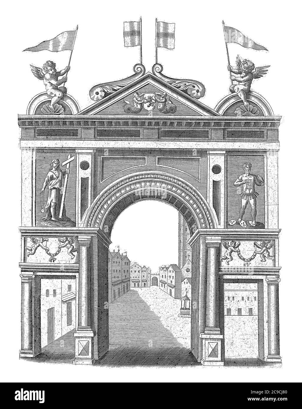 Allegorical monument Cut Out Stock Images & Pictures - Alamy