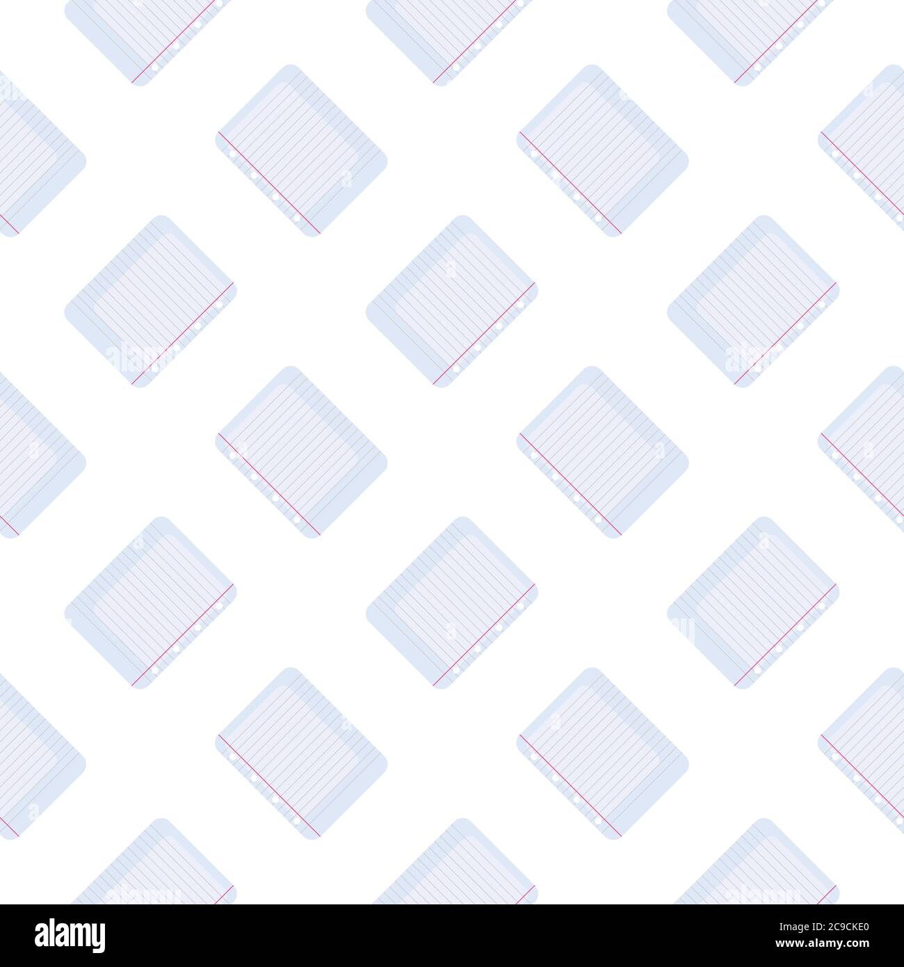 Blank paper,seamless pattern on white background Stock Vector Image ...