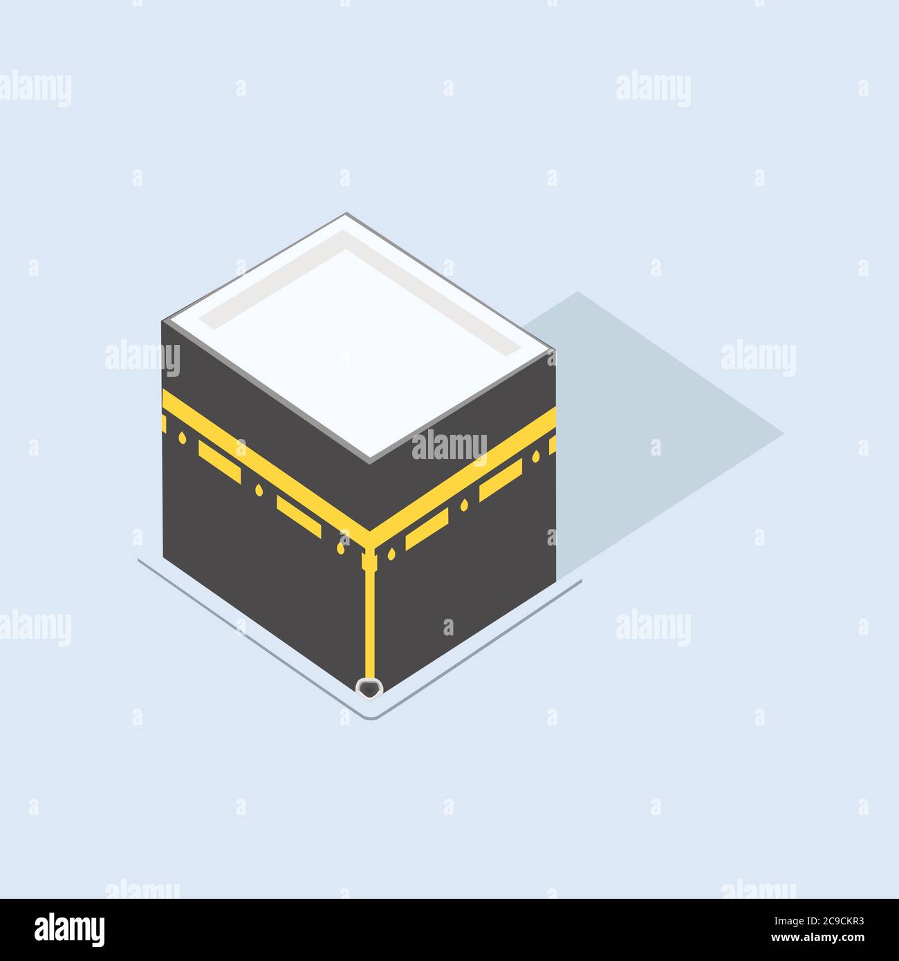 vector of Kaaba Stock Vector Image & Art - Alamy