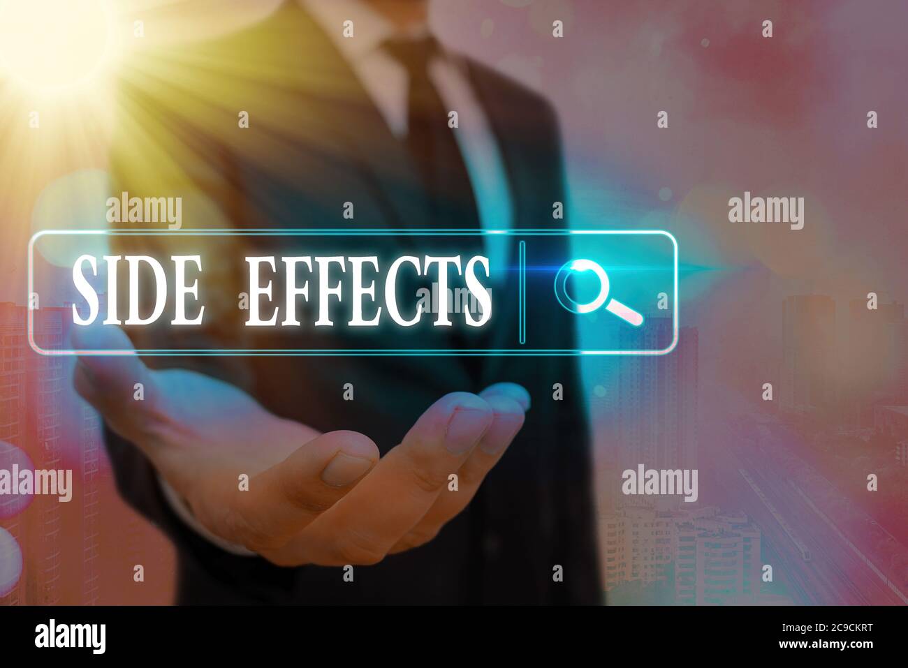 Word writing text Side Effects. Business photo showcasing Typically ...