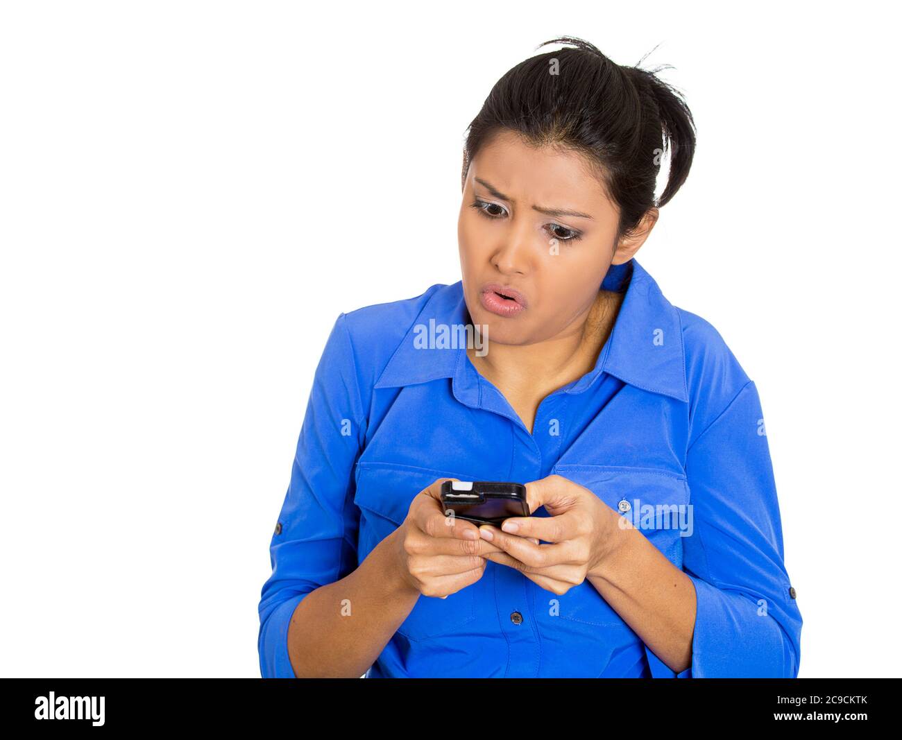 Disgusted facial expression hi-res stock photography and images - Alamy