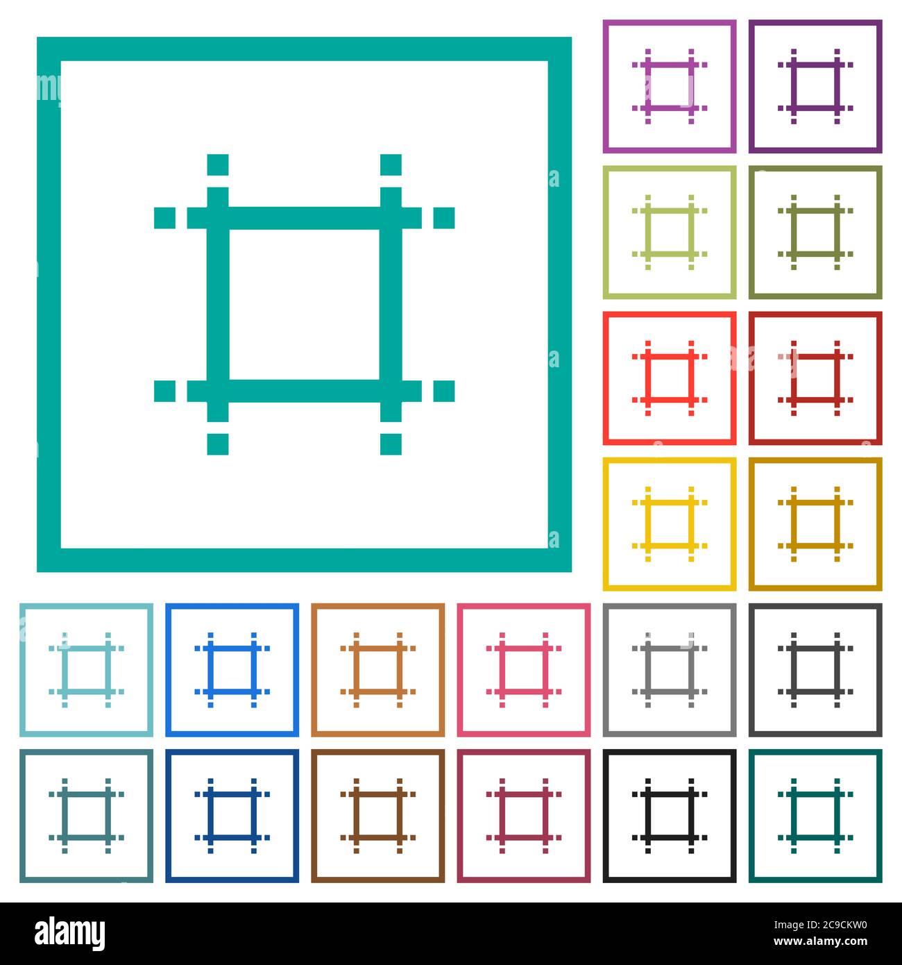 Narrow white space Stock Vector Images - Alamy