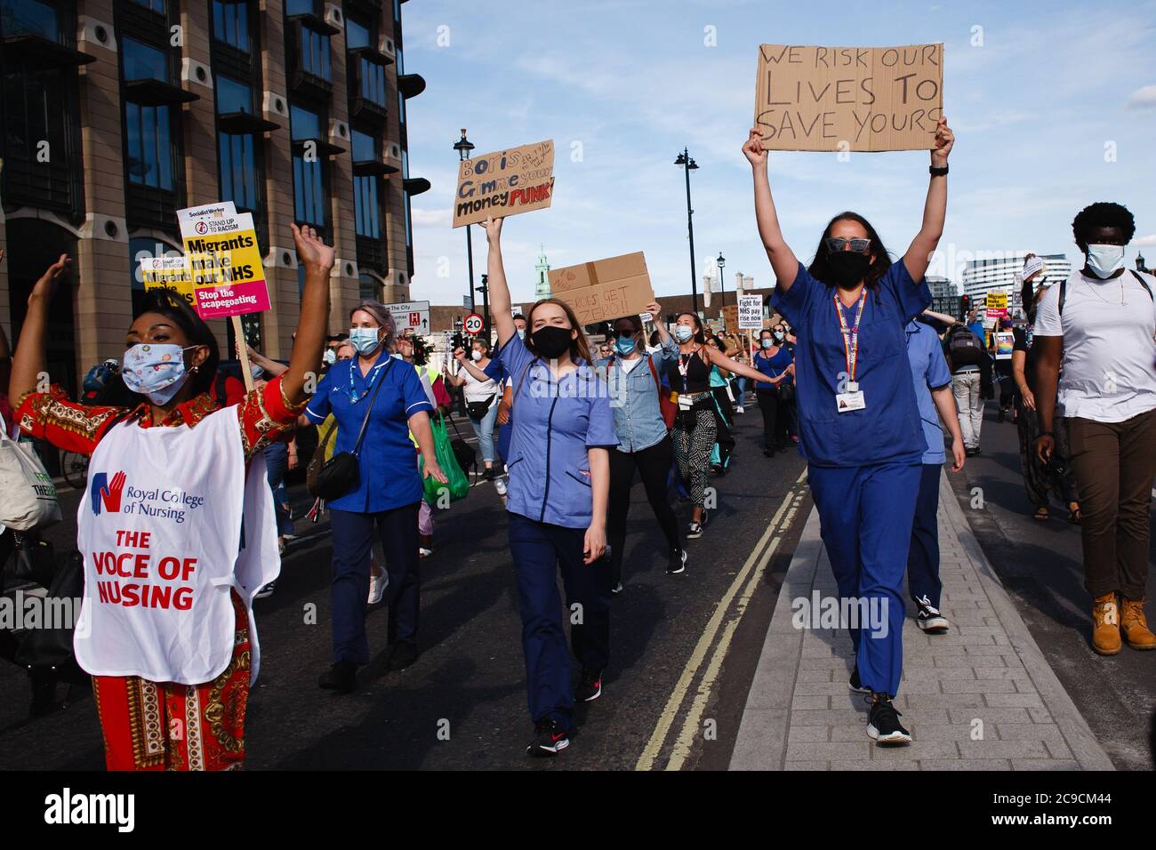 Public employees protesting hi-res stock photography and images - Alamy