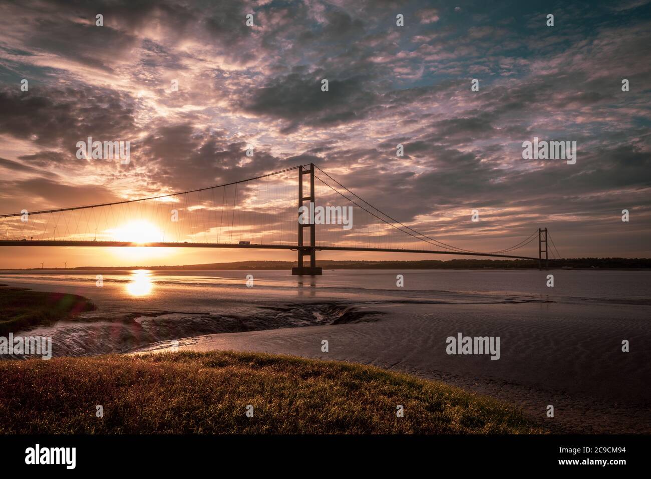 Sunset Over Humber Estuary High Resolution Stock Photography and Images ...