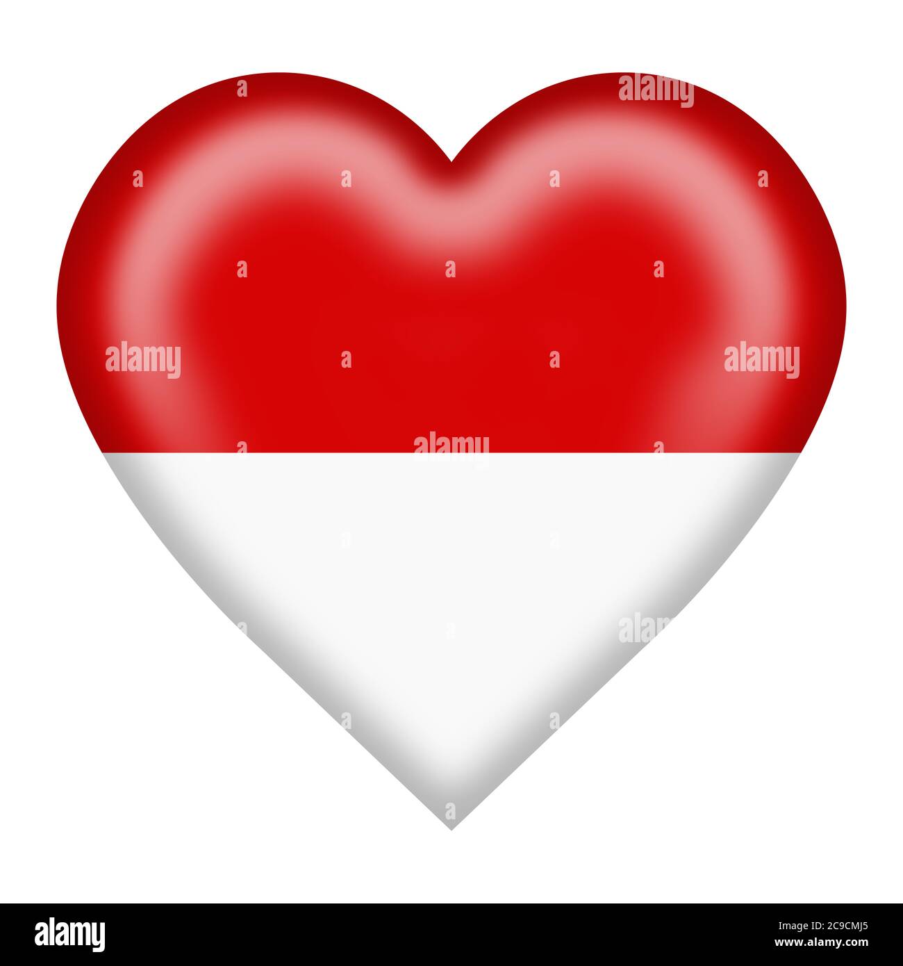 White indonesia flag hi-res stock photography and images - Alamy
