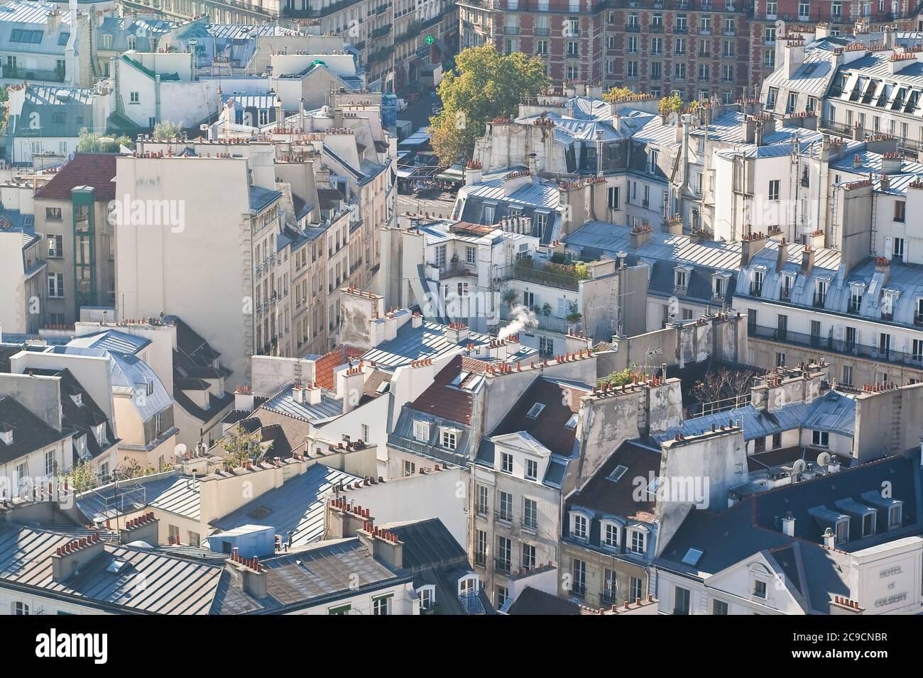 Roofs of Paris. France Stock Photo - Alamy