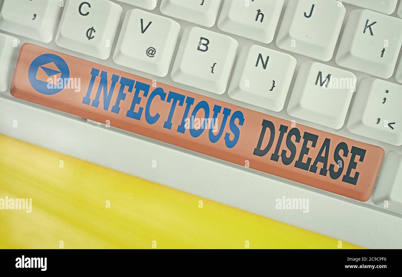 Conceptual hand writing showing Infectious Disease. Concept meaning ...