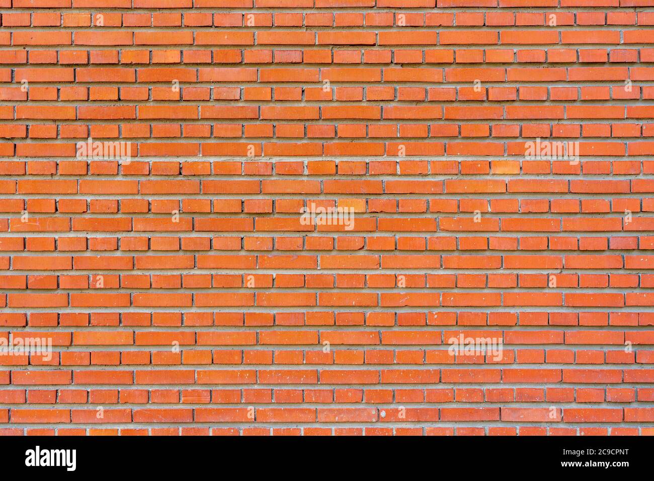 The background of the old red brick wall for design interior and ...