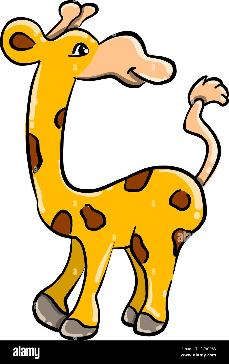 Cute little family yellow Stock Vector Images - Alamy