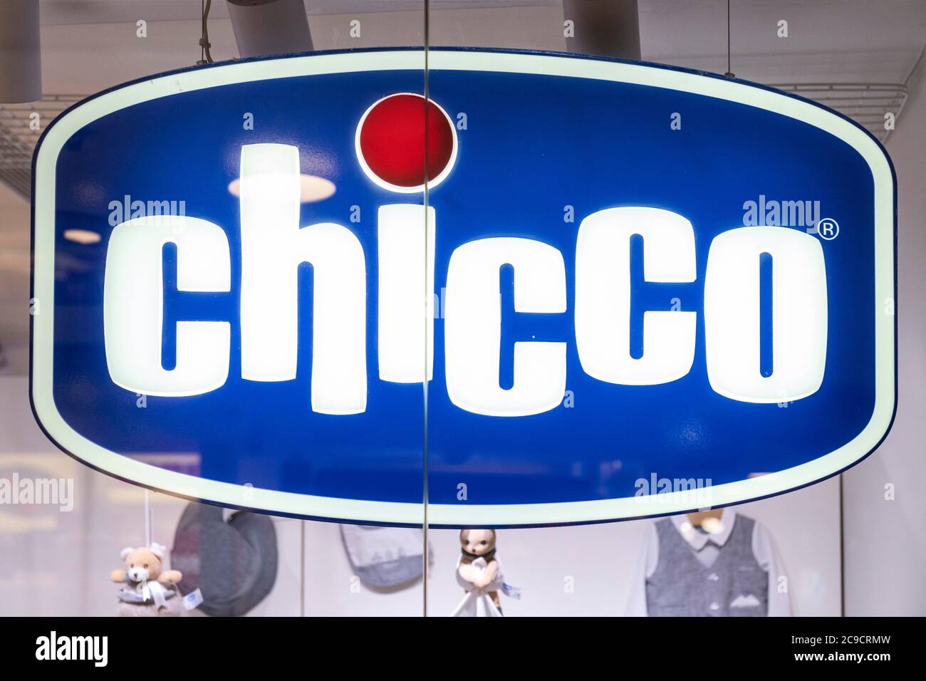 Chicco logo hi-res stock photography and images - Alamy