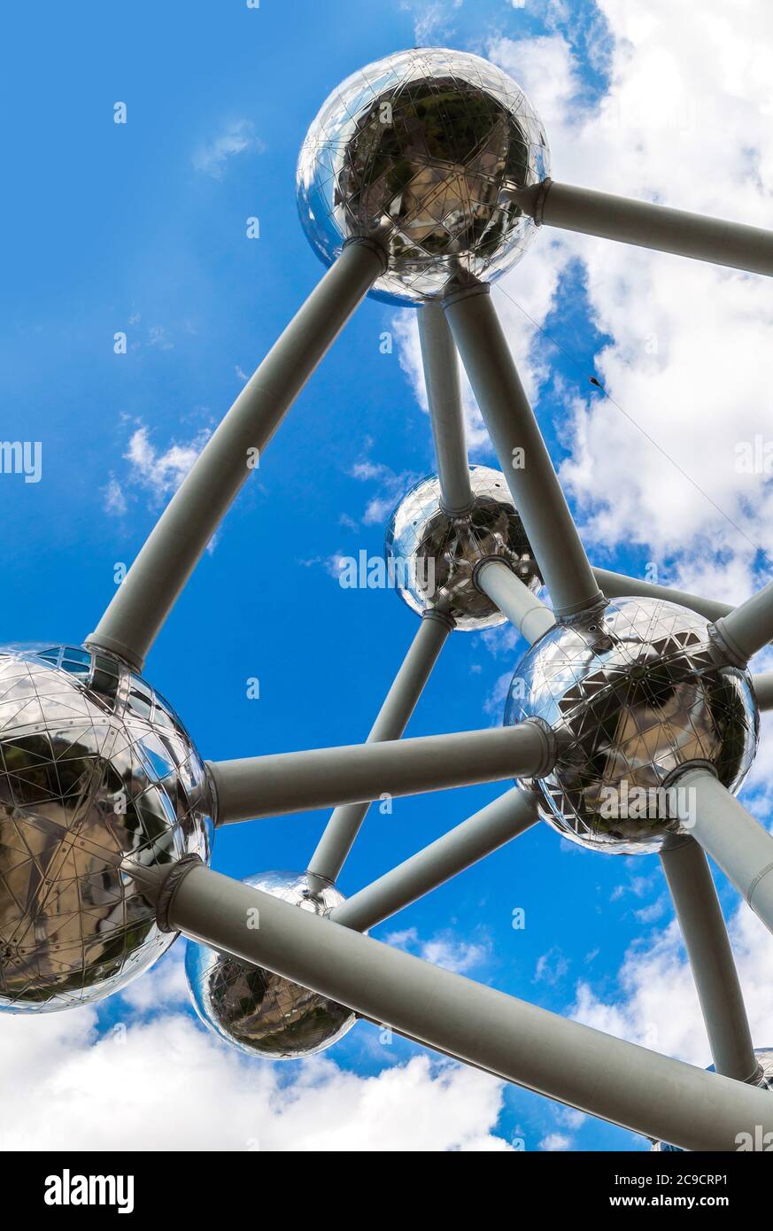 Atomium structure in summer day in Brussels, Belgium Stock Photo - Alamy