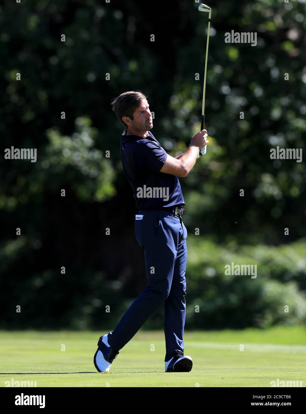 England's Robert Rock on the 11th during day one of the Hero Open at ...