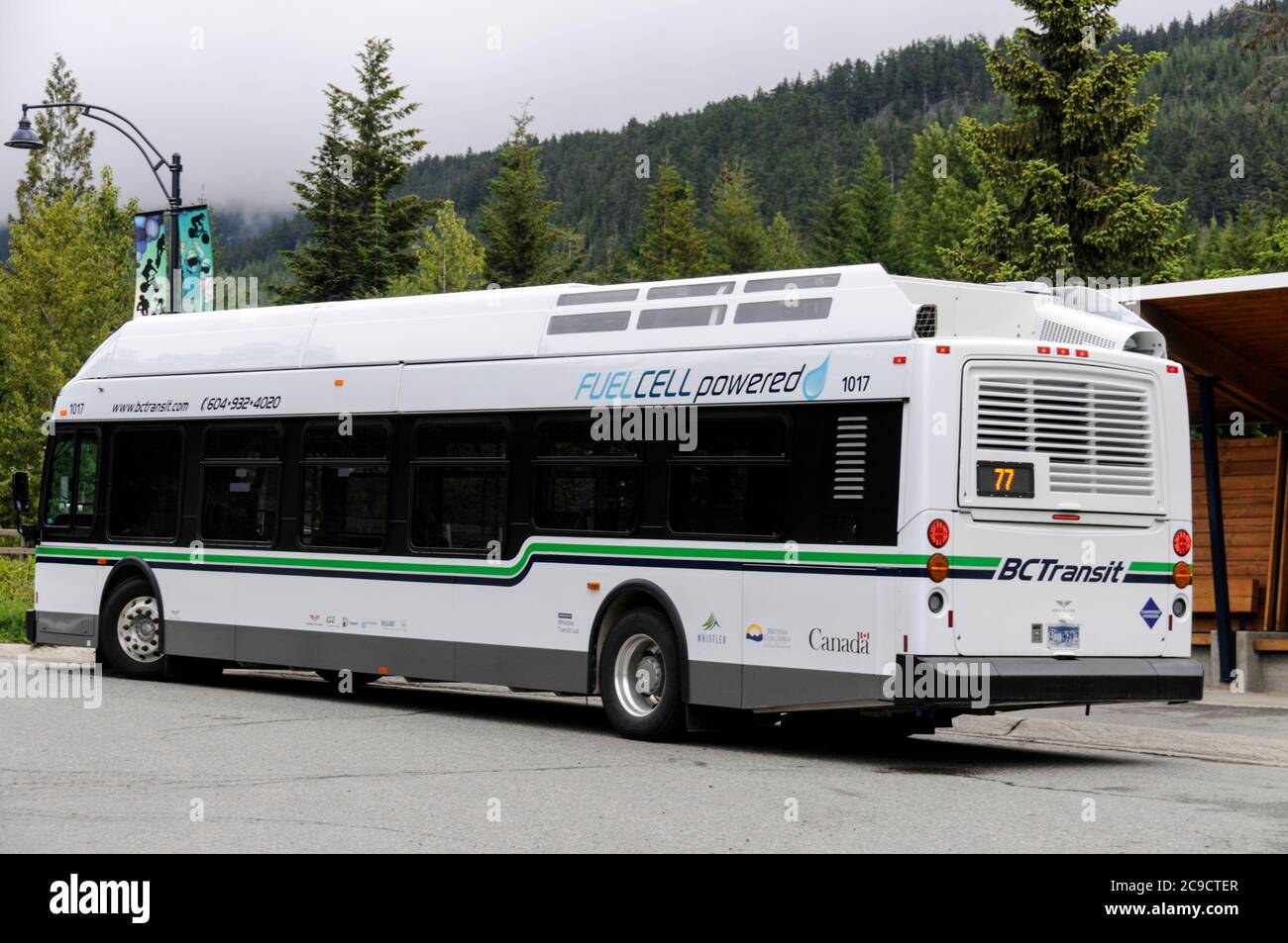 Whistler bus hi-res stock photography and images - Alamy