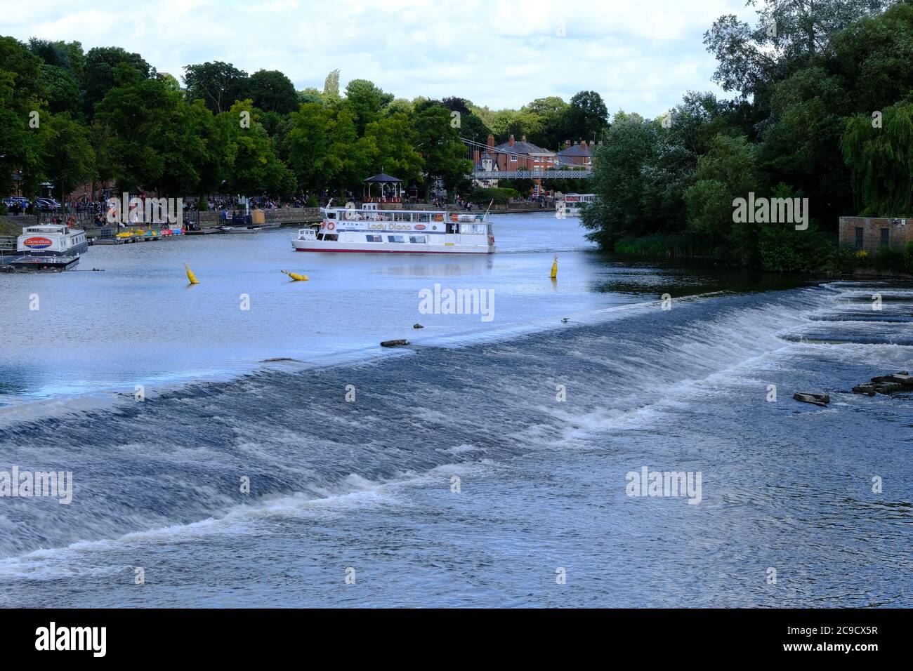 City of Chester, Cheshire, River Dee, Dee River, Roman City, Deva ...