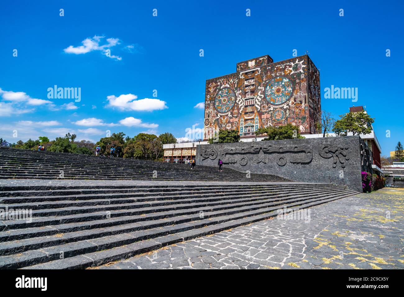 Mexico City, Mexico - February 21, 2020: Iconic building of Central ...