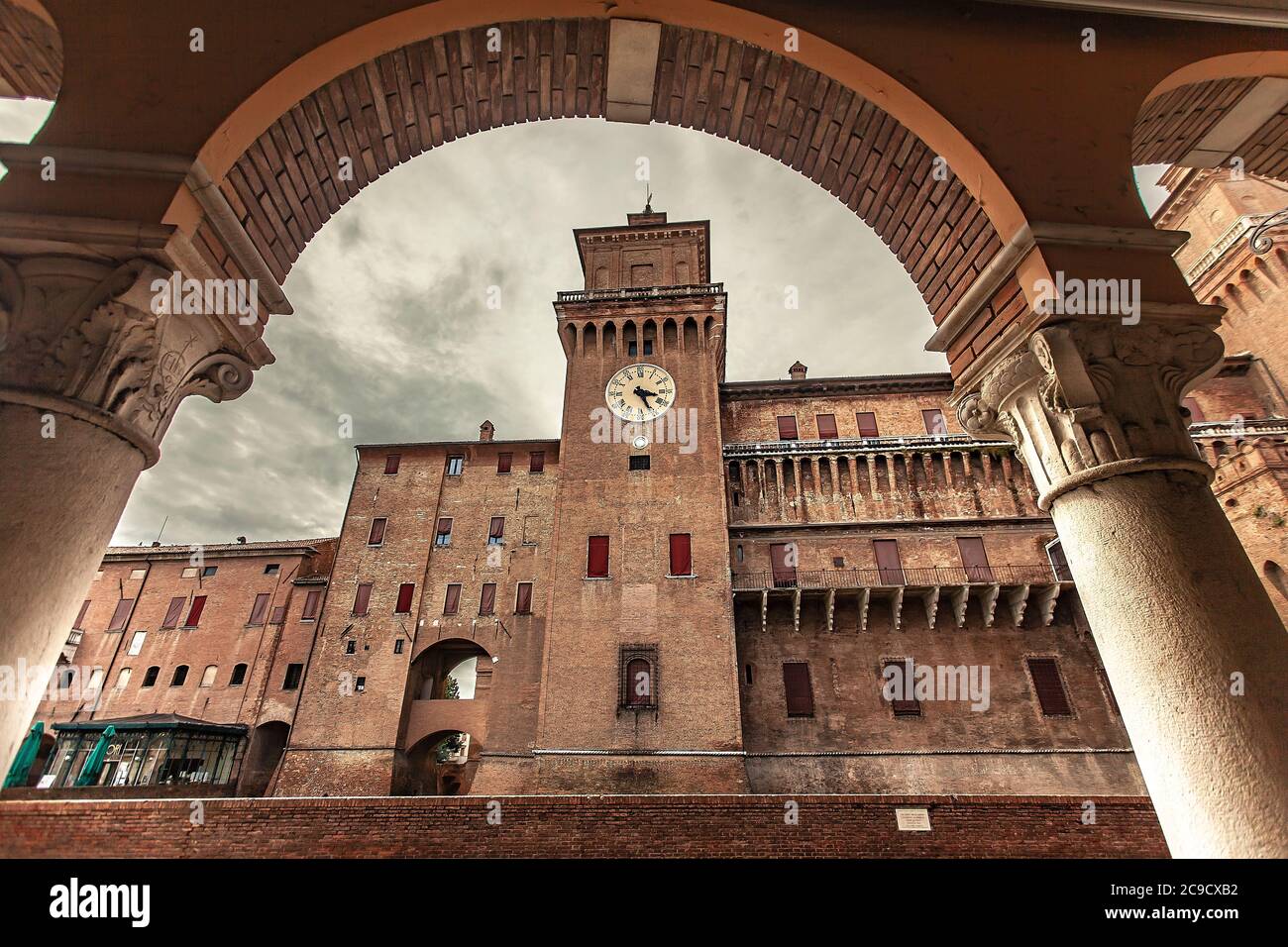 Italy Ferrara Castle Estense High Resolution Stock Photography and ...