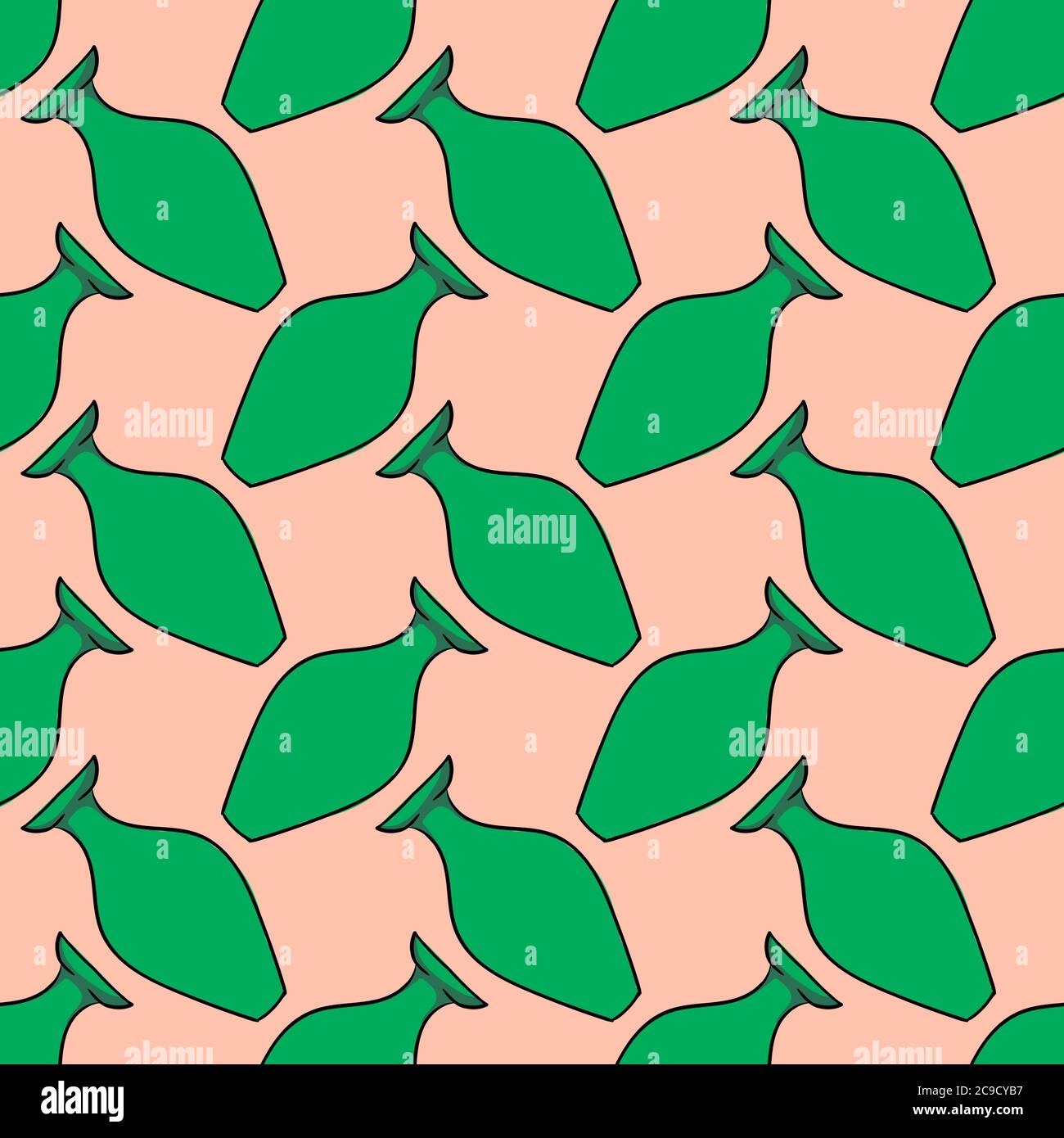 Pastel green design Stock Vector Images - Alamy