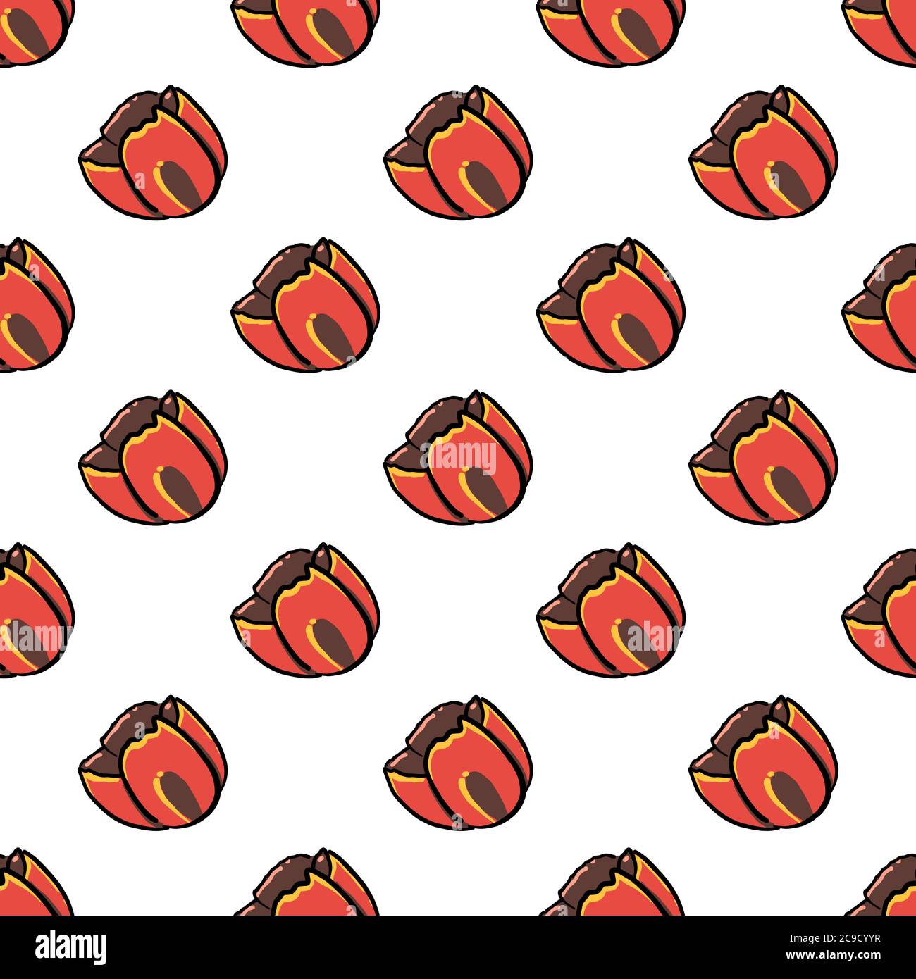 Blossom poppy field on Stock Vector Images - Alamy