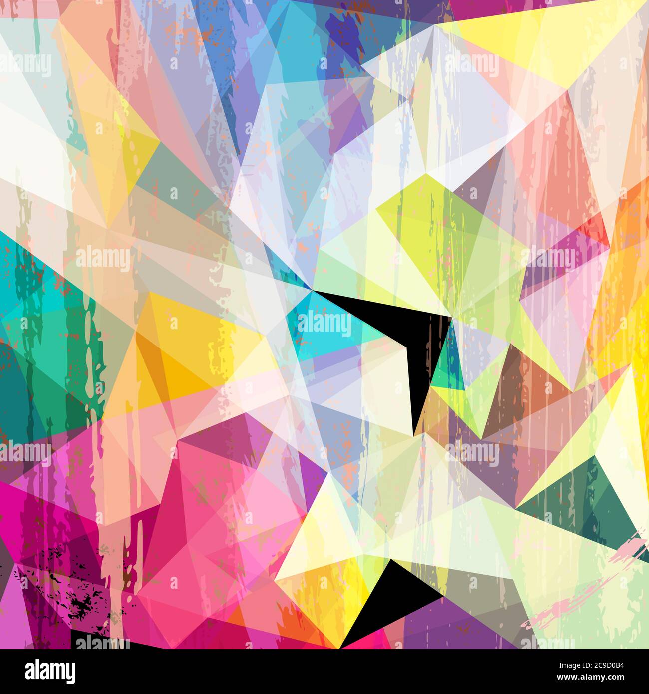 Triangles frame hi-res stock photography and images - Alamy