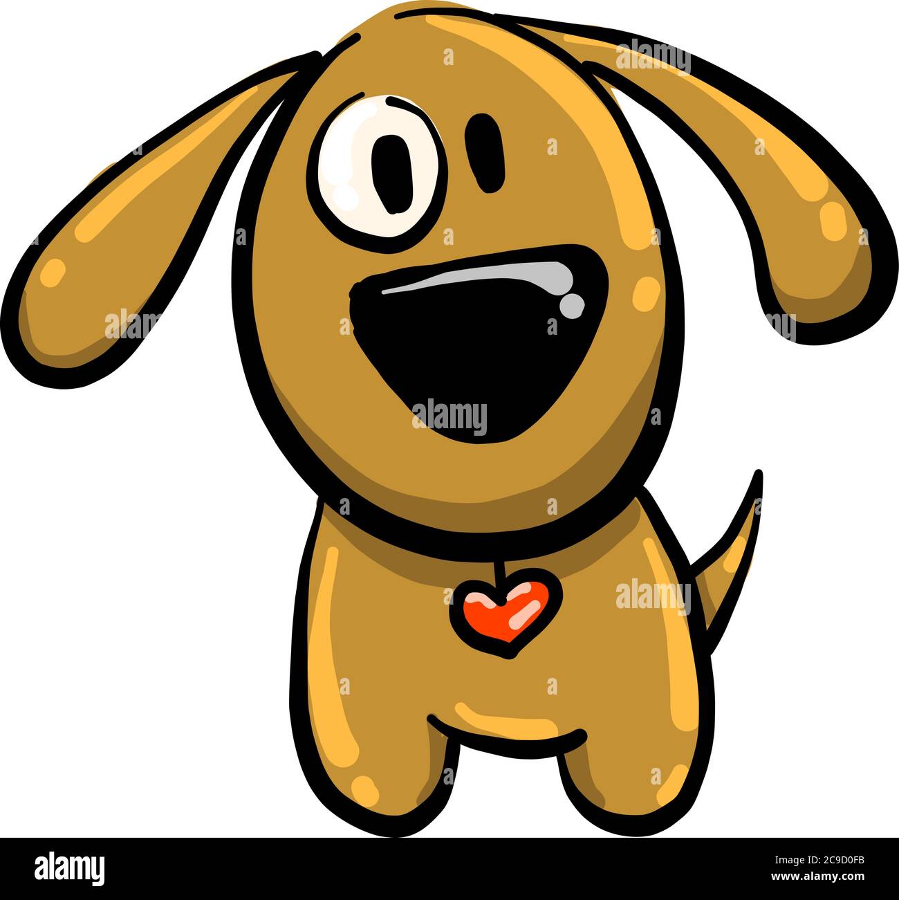 Weird dog Stock Vector Images - Alamy