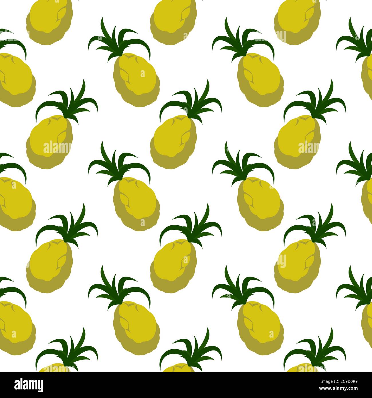 Ripe slice pineapple on Stock Vector Images - Alamy