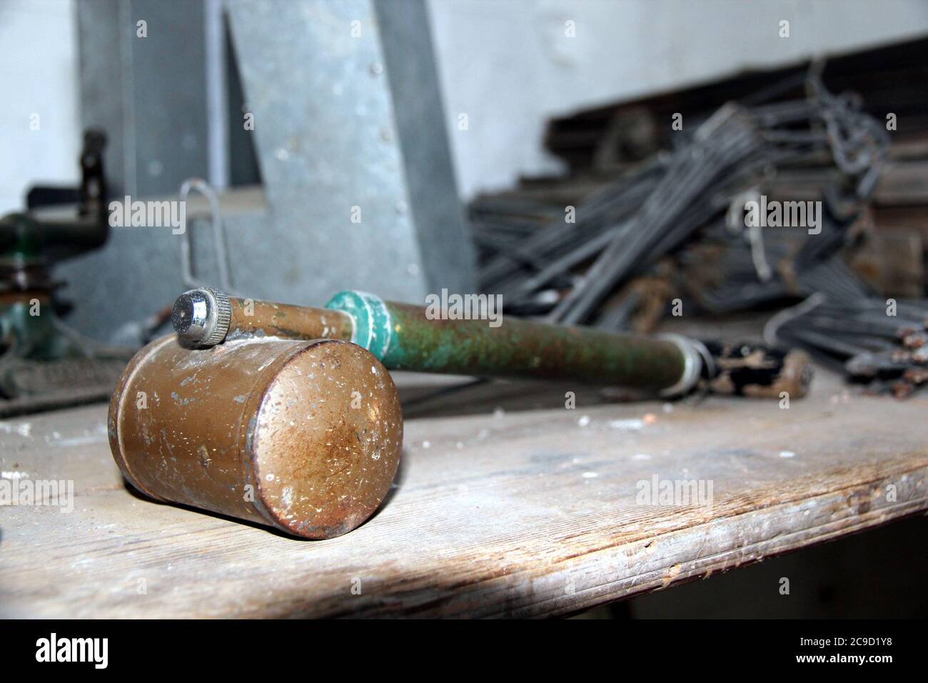 Vintage pump action fly and pest spray Stock Photo - Alamy