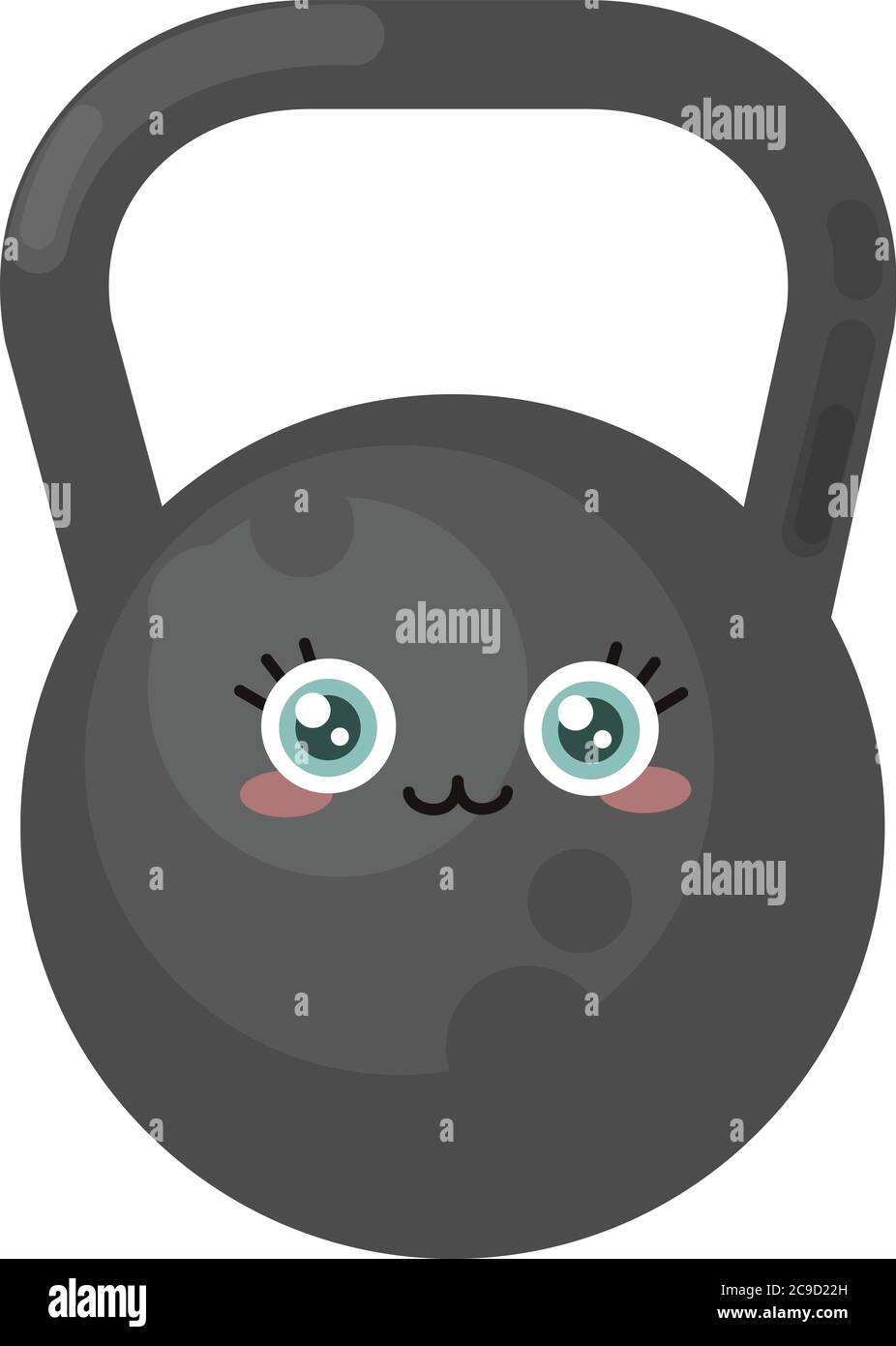 Dumbbell vector vectors Cut Out Stock Images & Pictures - Alamy