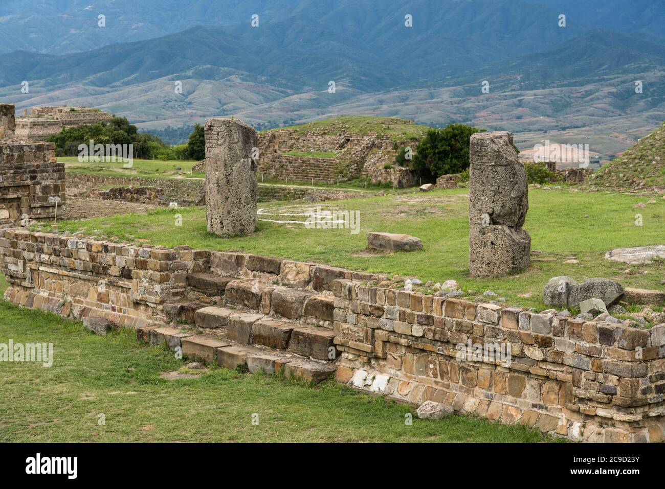 The Temple of Two Columns, part of the VG Complex on the North Platform ...