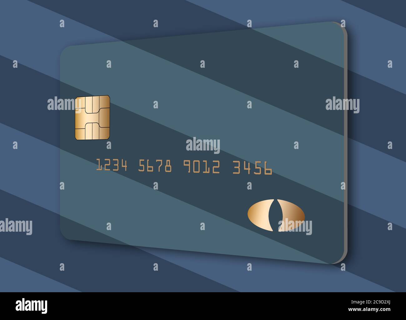 Credit debit card outline hi-res stock photography and images - Alamy