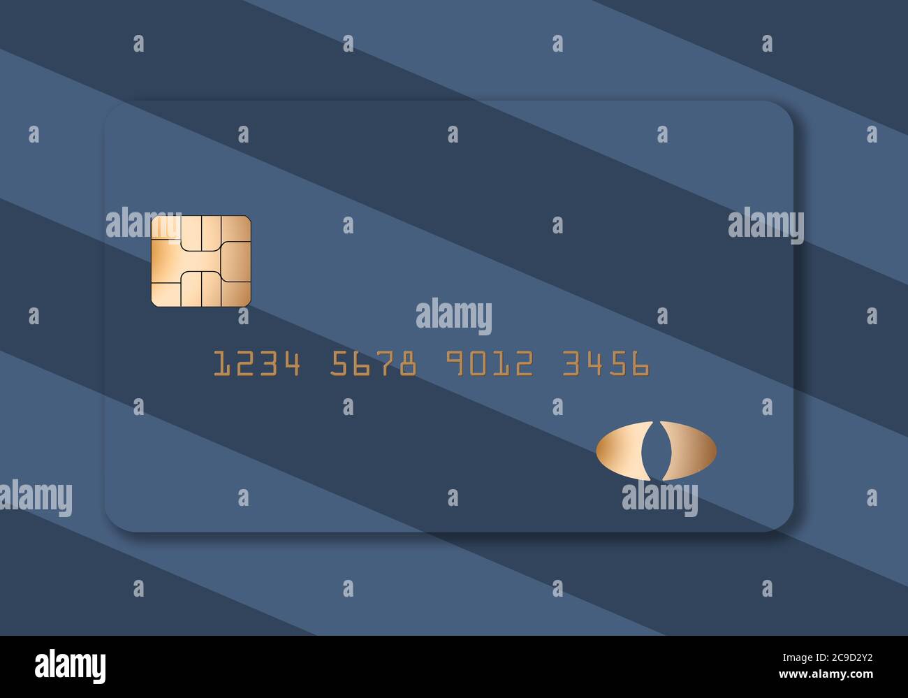 Blue striped card hi-res stock photography and images - Alamy