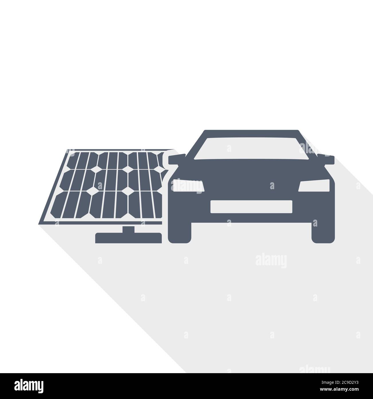 Photovoltaic cell automobile Stock Vector Images - Alamy