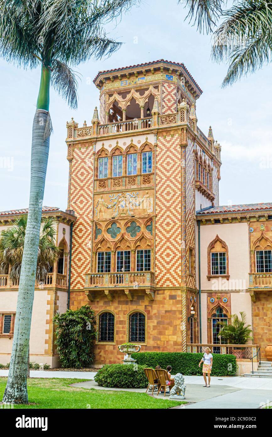 Sarasota Florida,John and & Mable Ringling Museum of Art,estate,Ca d ...
