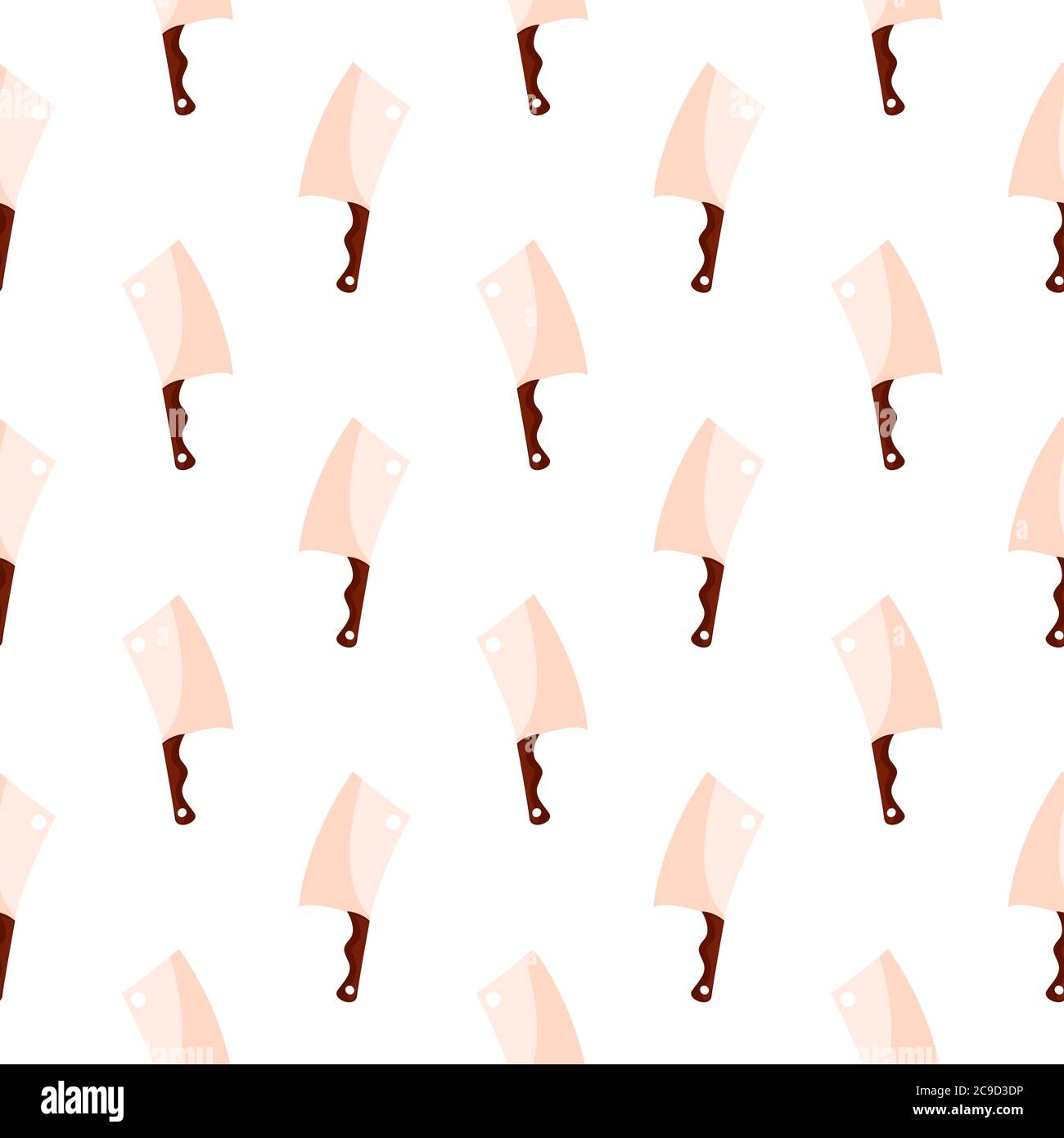 Pink knife ,seamless pattern on white background Stock Vector Image ...