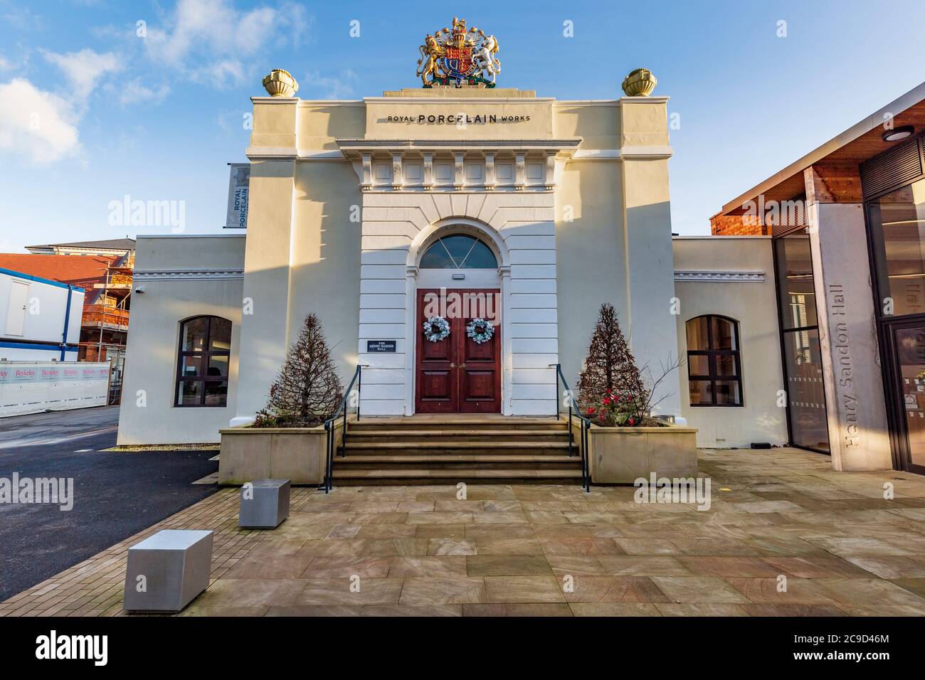 The Royal Porcelain Works building next to the Museum of Royal ...